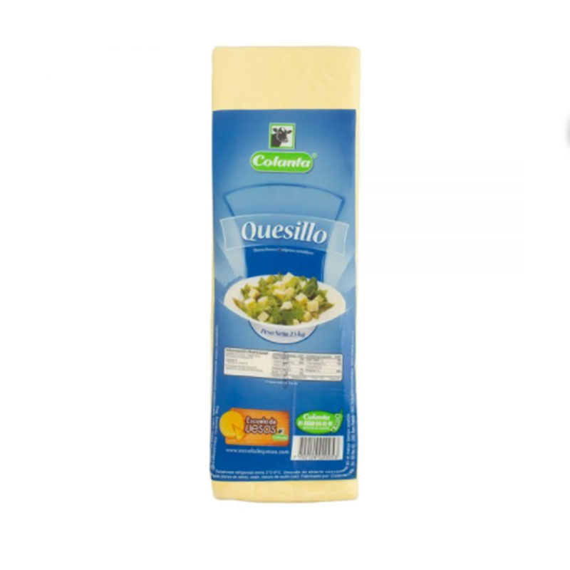 Queso Mozarella Colanta Bloque x 500 g - Supermercado Megatiendas