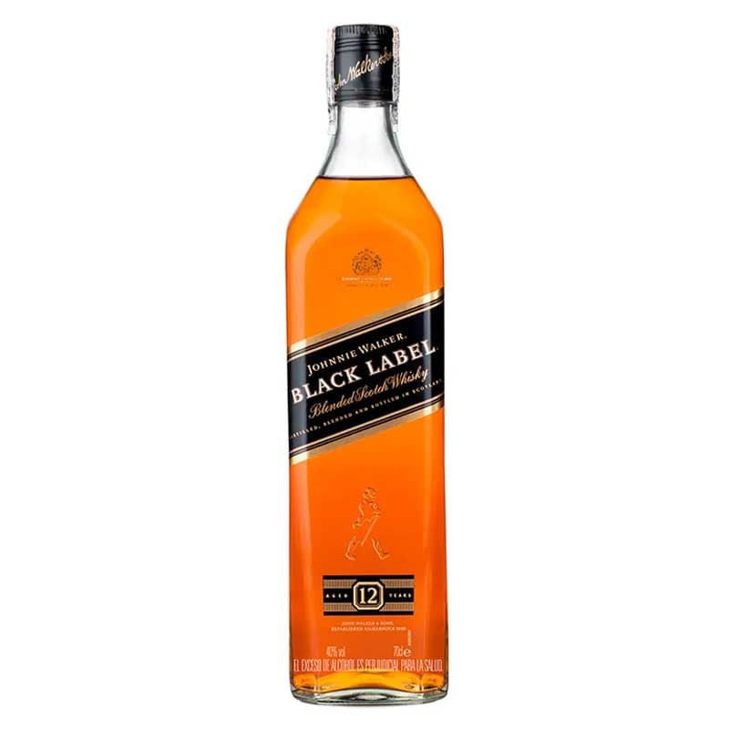 Whisky Johnnie Walker Black Label x 700 ml - Supermercado Megatiendas