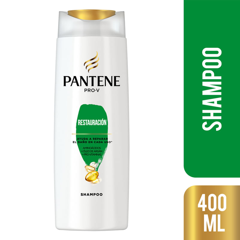 Shampoo Pantene Restauración x 400 ml - Supermercado Megatiendas