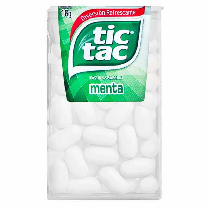 Dulce Tic Tac Menta x 16 g - Supermercado Megatiendas