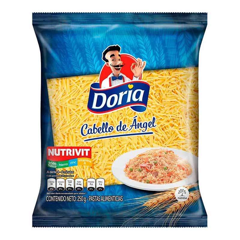 Pasta Cabello de Ángel Doria x 250 g - Supermercado Megatiendas