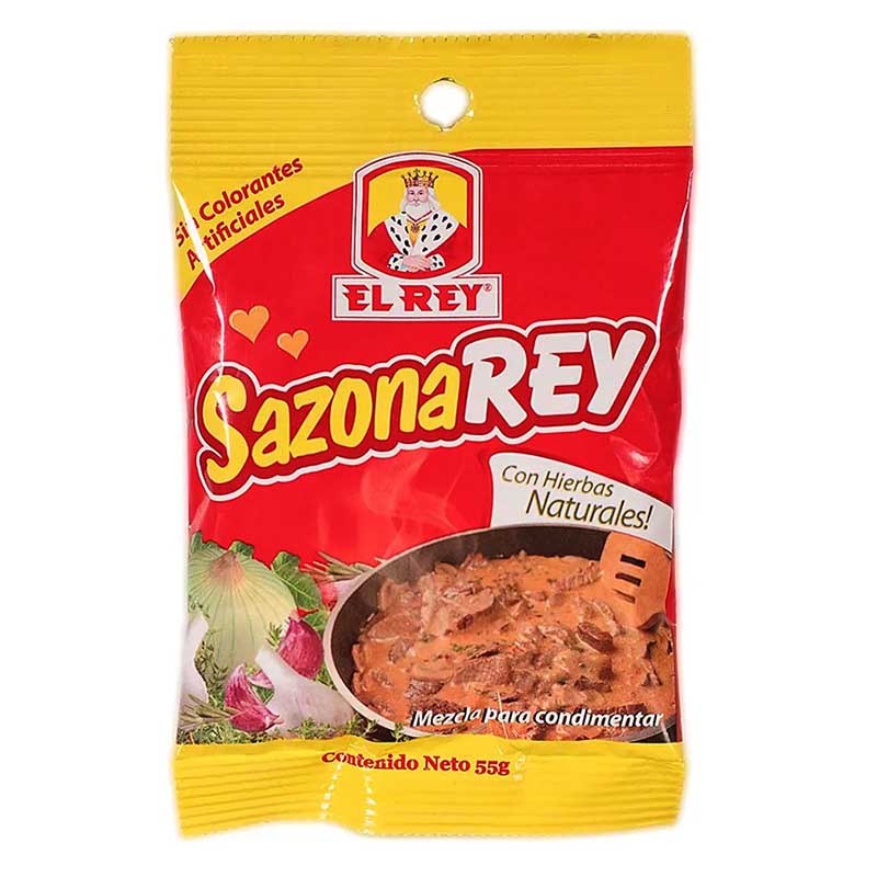 Condimento Sazonarey El Rey x 55 g - Supermercado Megatiendas