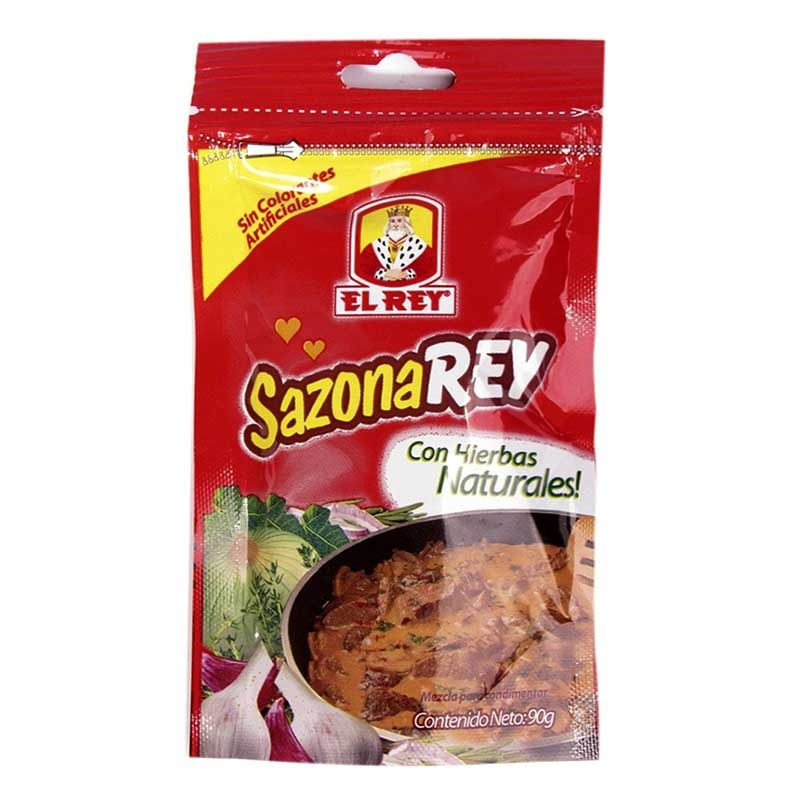 Condimento Sazonarey Hierbas Naturales El Rey x 90 g - Supermercado ...