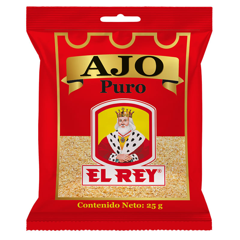 Condimento Ajo Puro El Rey x 25 g - Supermercado Megatiendas