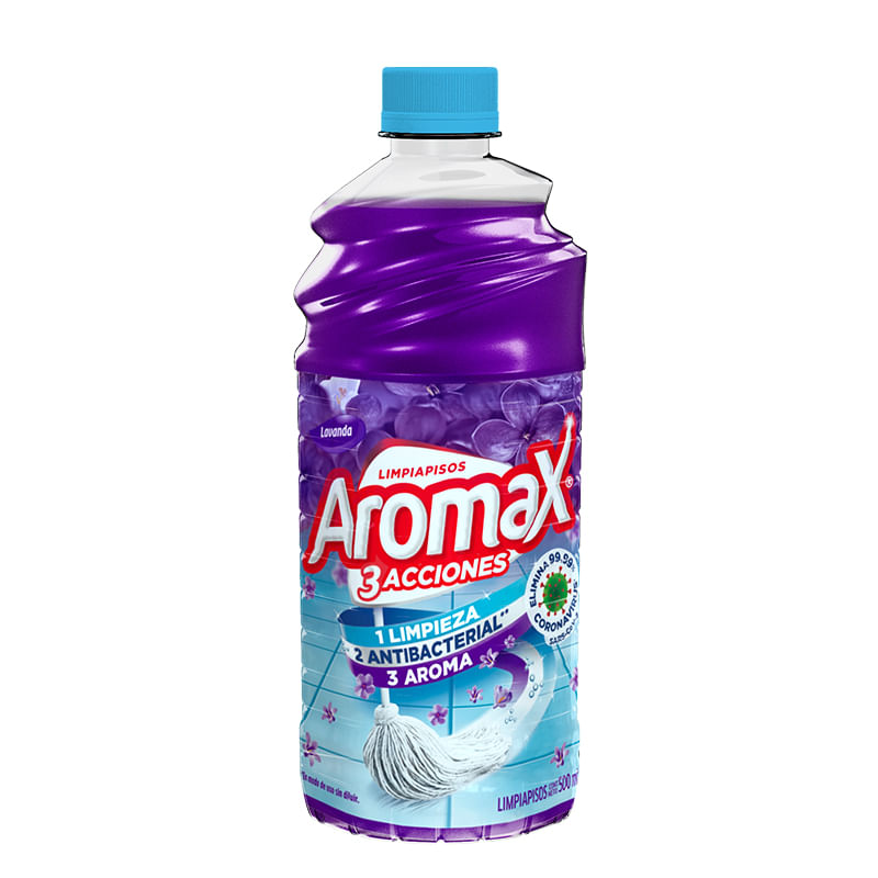 Limpiador de Pisos Aromax x 500 ml - Supermercado Megatiendas