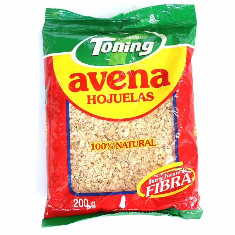 Avena en Hojuelas Toning x 200 g - Supermercado Megatiendas