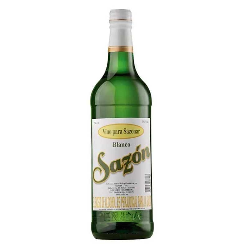 Vino Blanco Sazon x 750 cm3 - Megatiendas