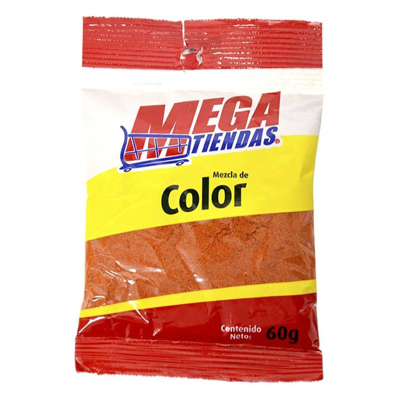 Condimento Color Megatiendas x 60 g - Supermercado Megatiendas