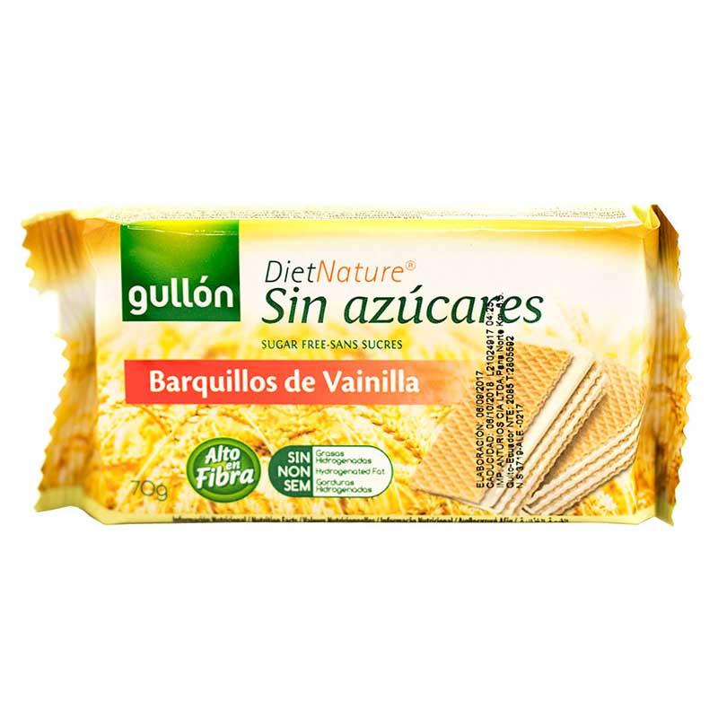 Galletas Integrales Gullon de Vainilla / Natural x 70 g - Supermercado ...