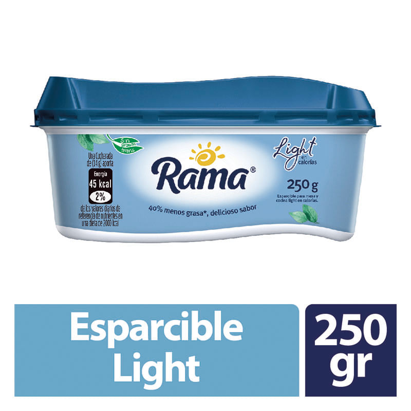 Margarina Rama Light x 250 g - Supermercado Megatiendas