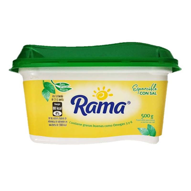 Margarina Rama Con Sal x 500 g - Supermercado Megatiendas