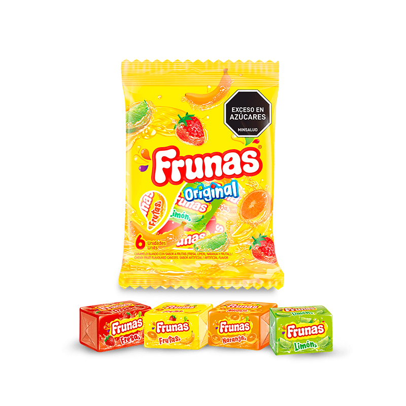 Frunas Cubo Original x 6 unds - Supermercado Megatiendas