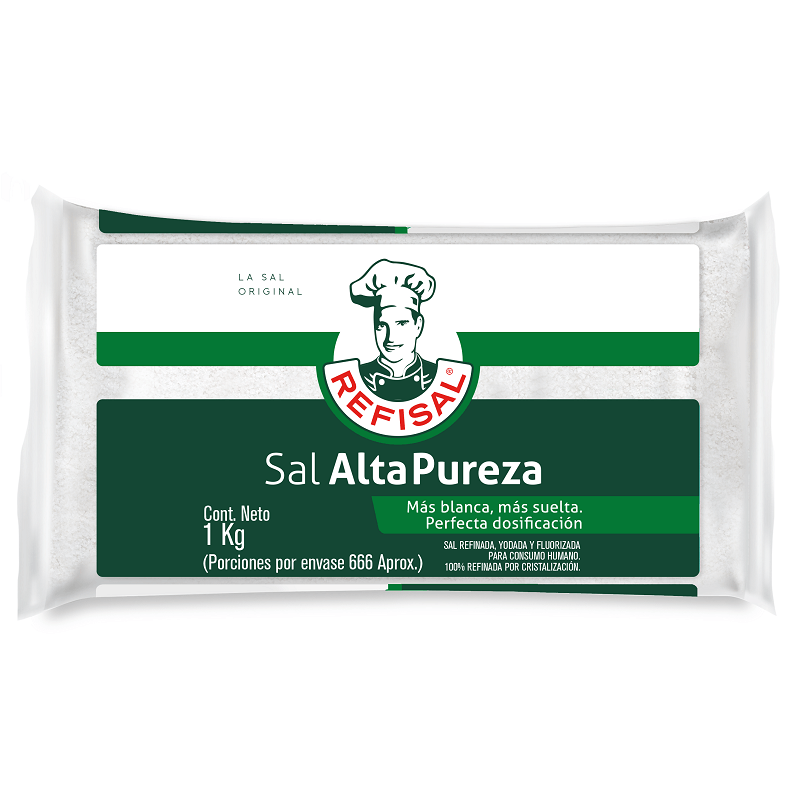 Sal Refisal Alta Pureza x 1000 g - Supermercado Megatiendas