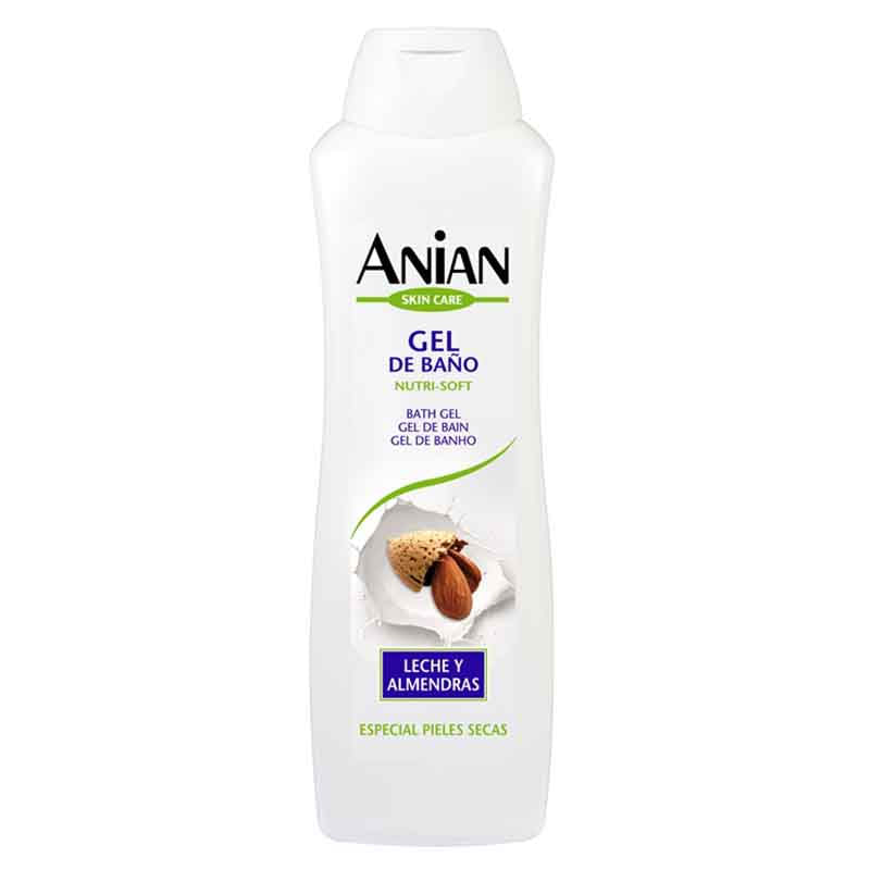 Gel de Baño Anian Leche y Almendras x 750 ml - Megatiendas