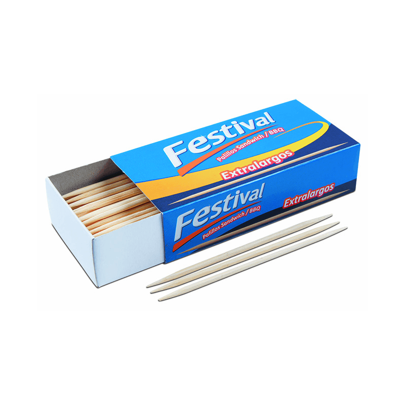 Palillos Festival Extra Largos x 120 unds - Supermercado Megatiendas