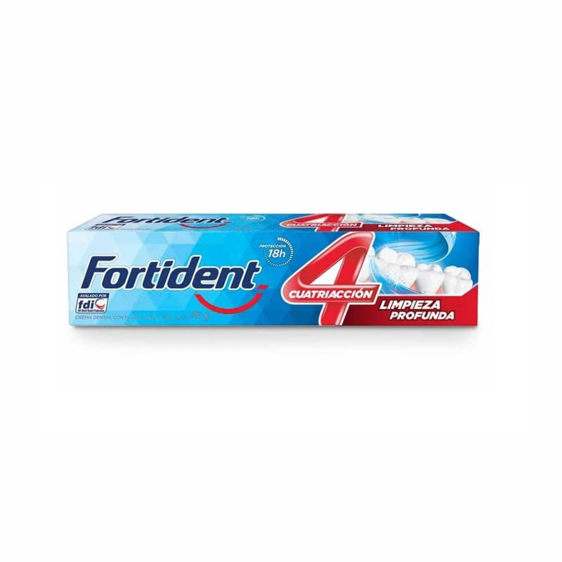 Crema Dental Fortident 4 Accion x 60 ml - Supermercado Megatiendas