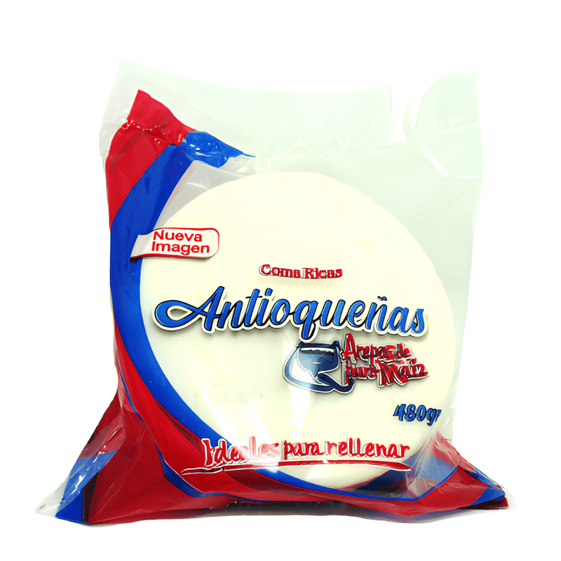 Arepa de Maíz Blanco Coma Ricas x 480 g - Supermercado Megatiendas