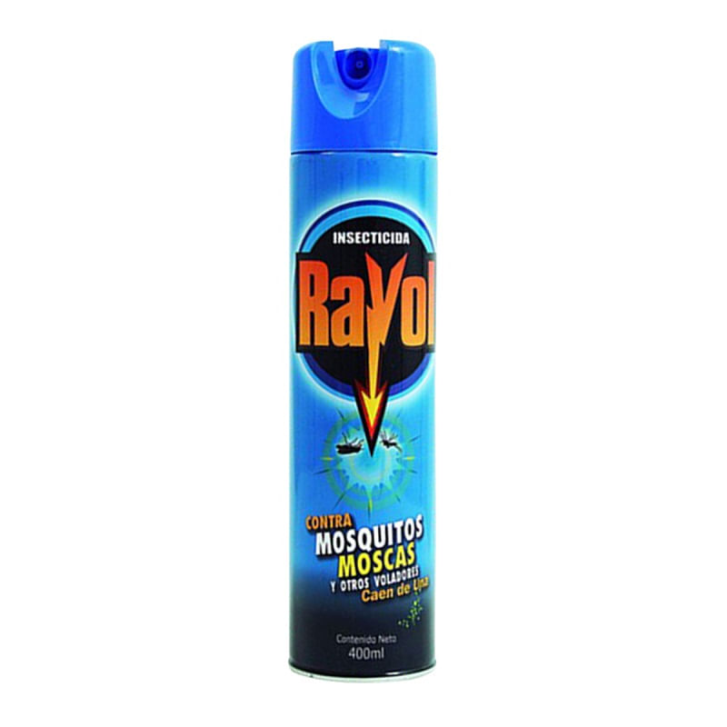 Insecticida Aerosol Rayol Moscas, Zancudos Voladores x 400 ml ...