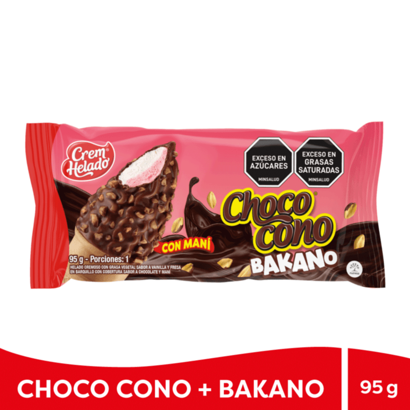 Helado Crem Helado Chococono Bakano x 95 g - Supermercado Megatiendas