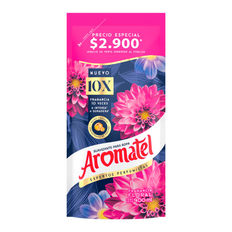 Suavizante Aromatel Floral x 400 ml - Supermercado Megatiendas