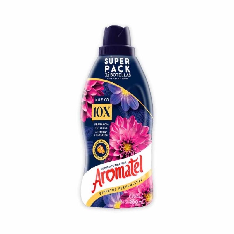 Suavizante Aromatel Floral 2 unds x 900 ml c/u - Supermercado Megatiendas