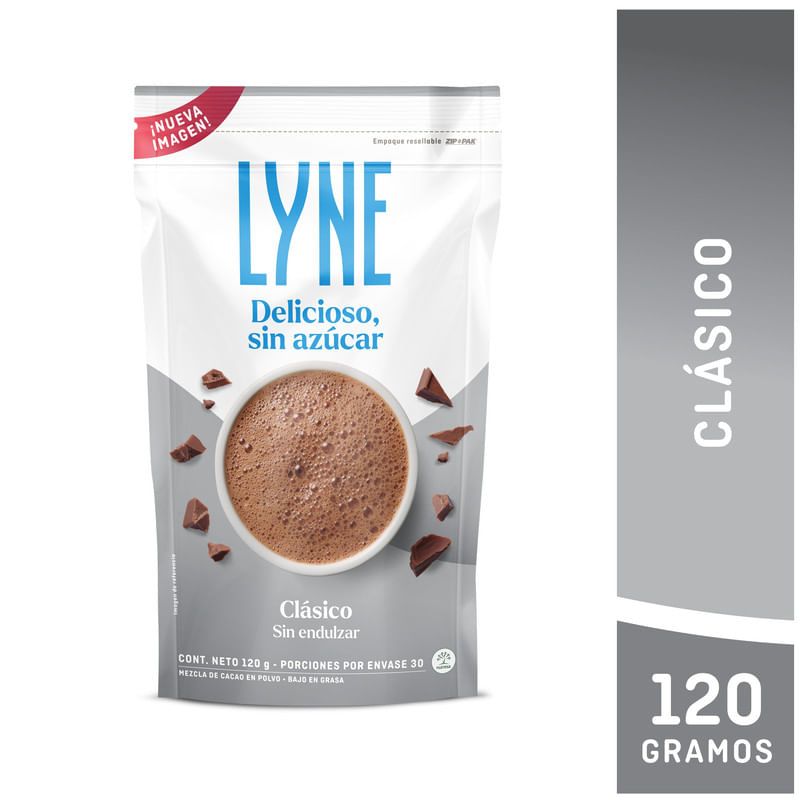 Chocolate de Mesa Choco Lyne Clásico x 120 g - Supermercado Megatiendas