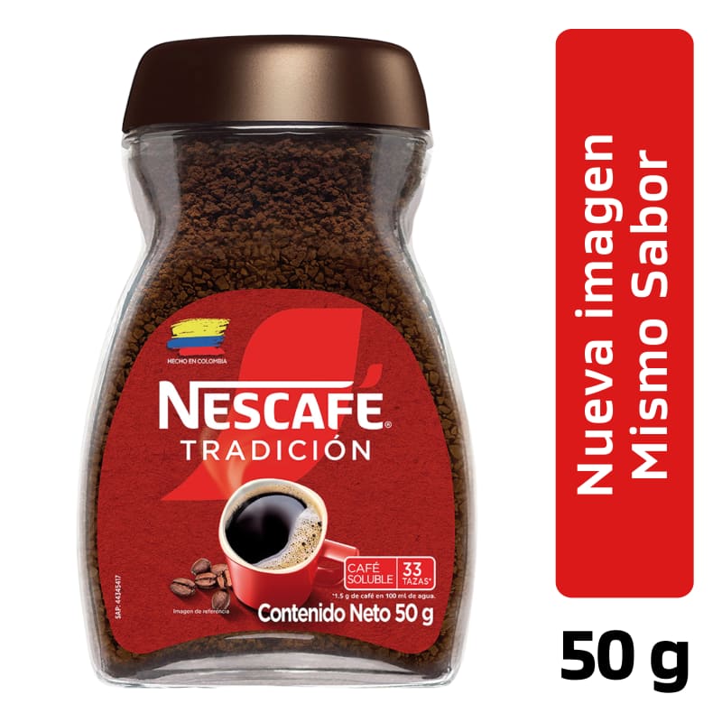 Café Granulado NesCafé Tradición x 50 g - Supermercado Megatiendas