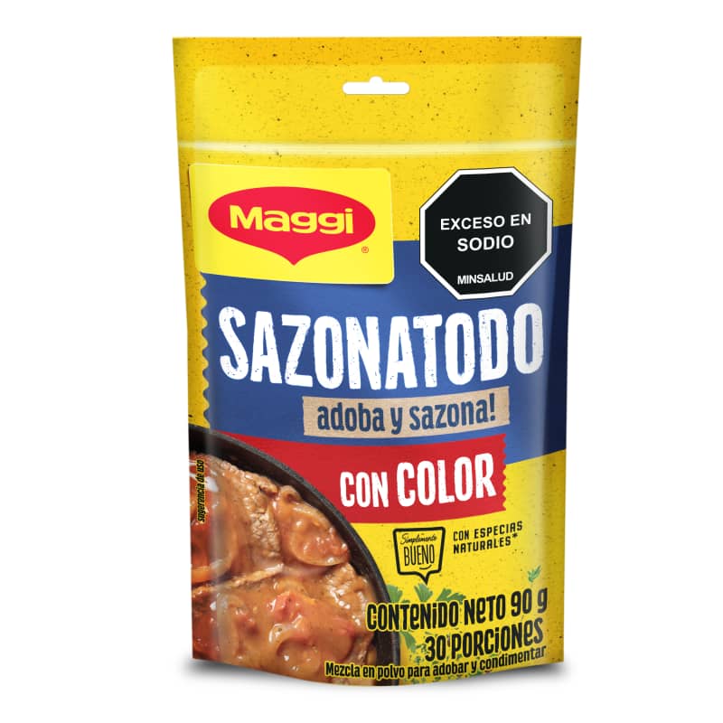 Condimento Sazonatodo Maggi Completo x 90 g - Supermercado Megatiendas