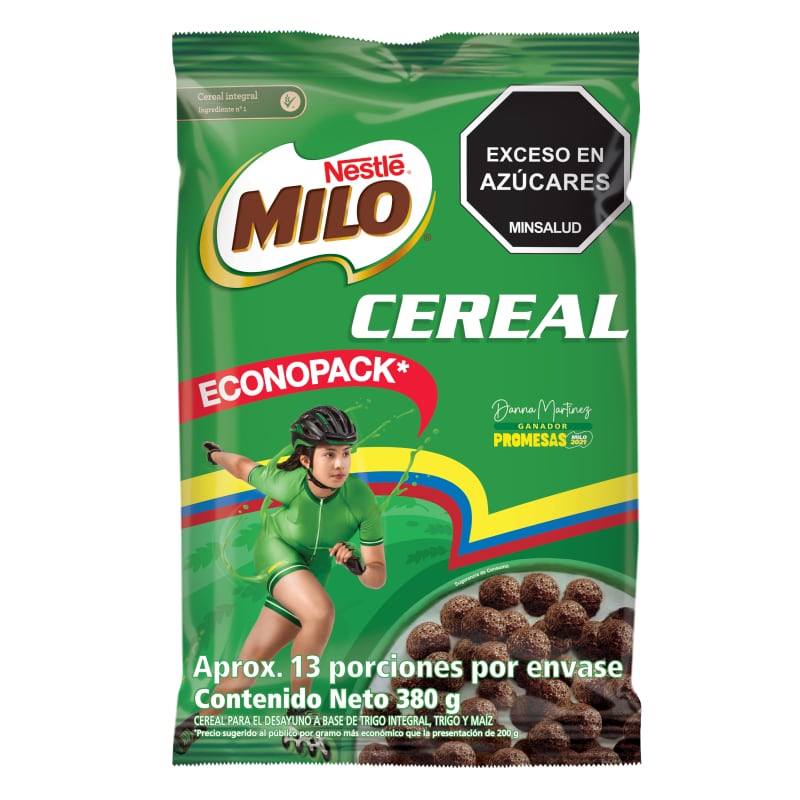 Cereal Milo Econopack x 380 g - Supermercado Megatiendas