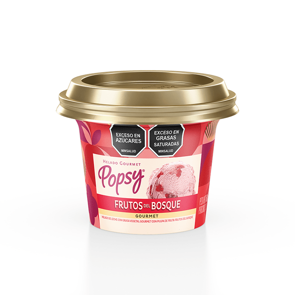 Helado Popsy Frutos Del Bosque Gourmet x 60 g - Supermercado Megatiendas