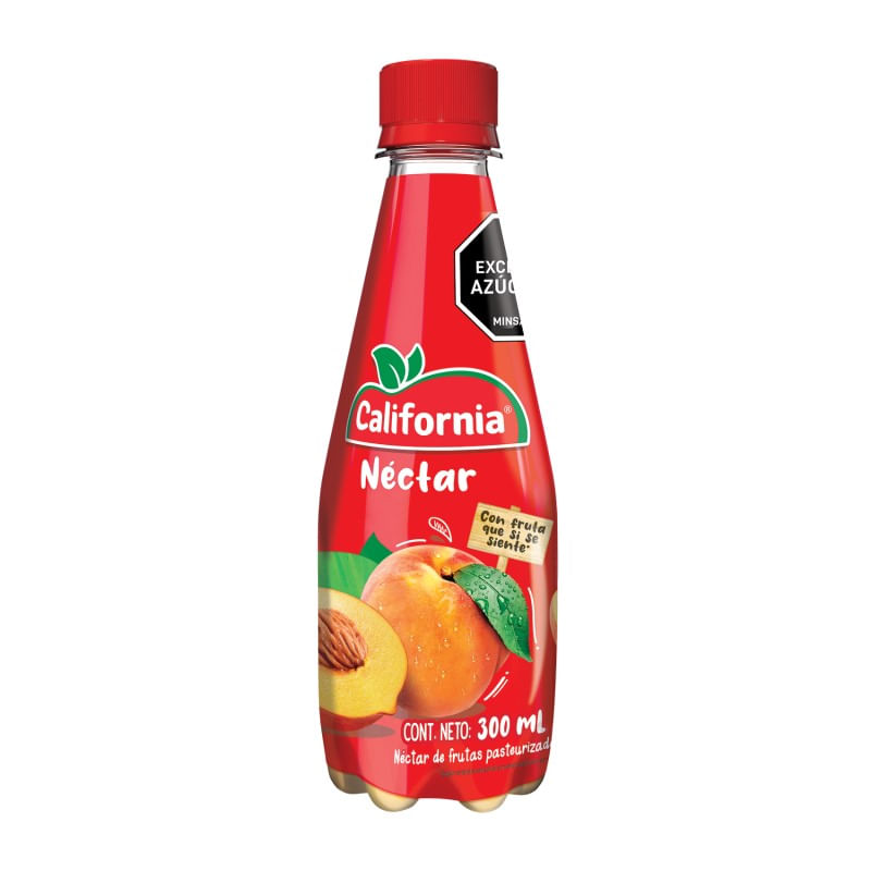 Nectar California Durazno x 300 ml - Supermercado Megatiendas