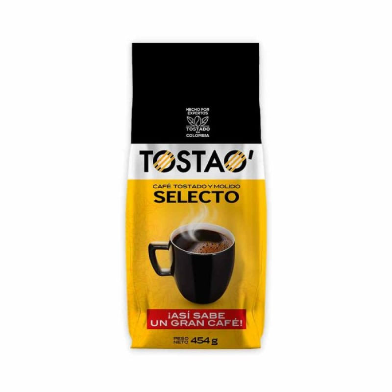 Café Tostao Selecto x 454 g - Supermercado Megatiendas