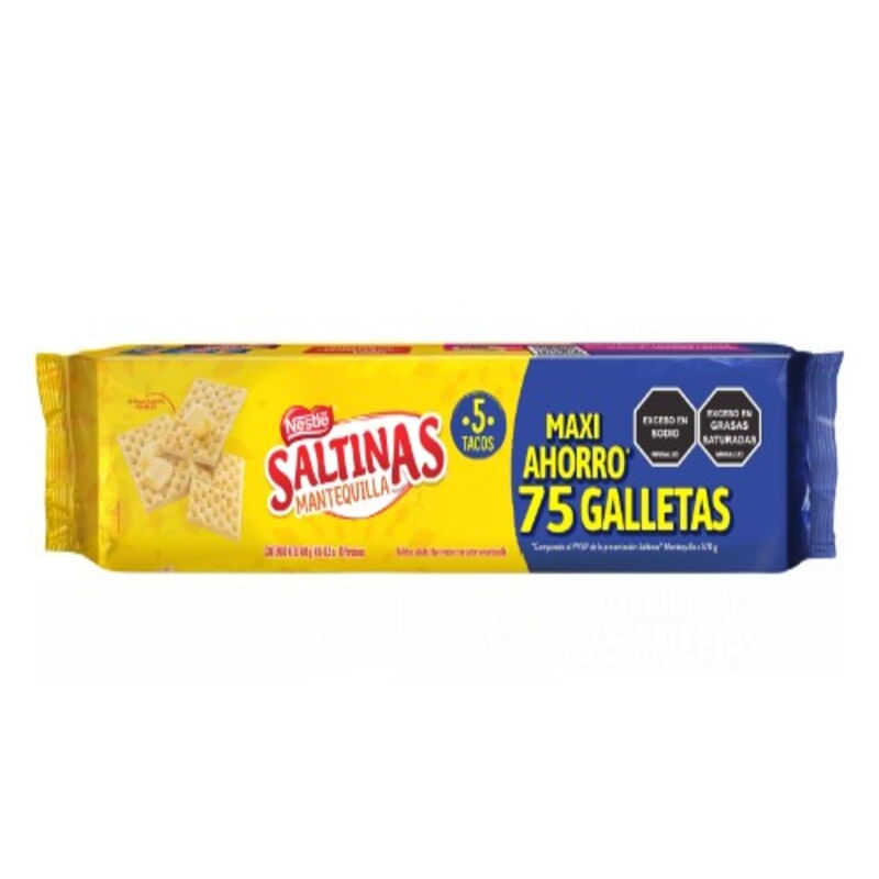 Galletas Saltinas Nestlé Mantequilla 5 Tacos x 480 g - Supermercado ...