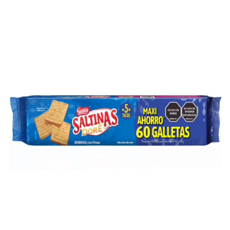 Galletas Saltinas Doré Tipo Cracker 5 Tacos x 525 g - Supermercado ...