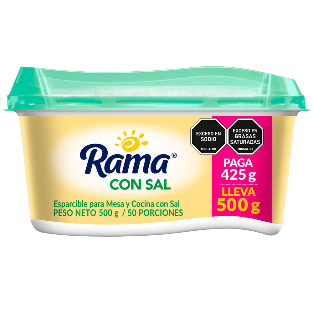 Margarina Rama Con Sal x 500 g Pague 450 Lleve 500 g - Supermercado ...