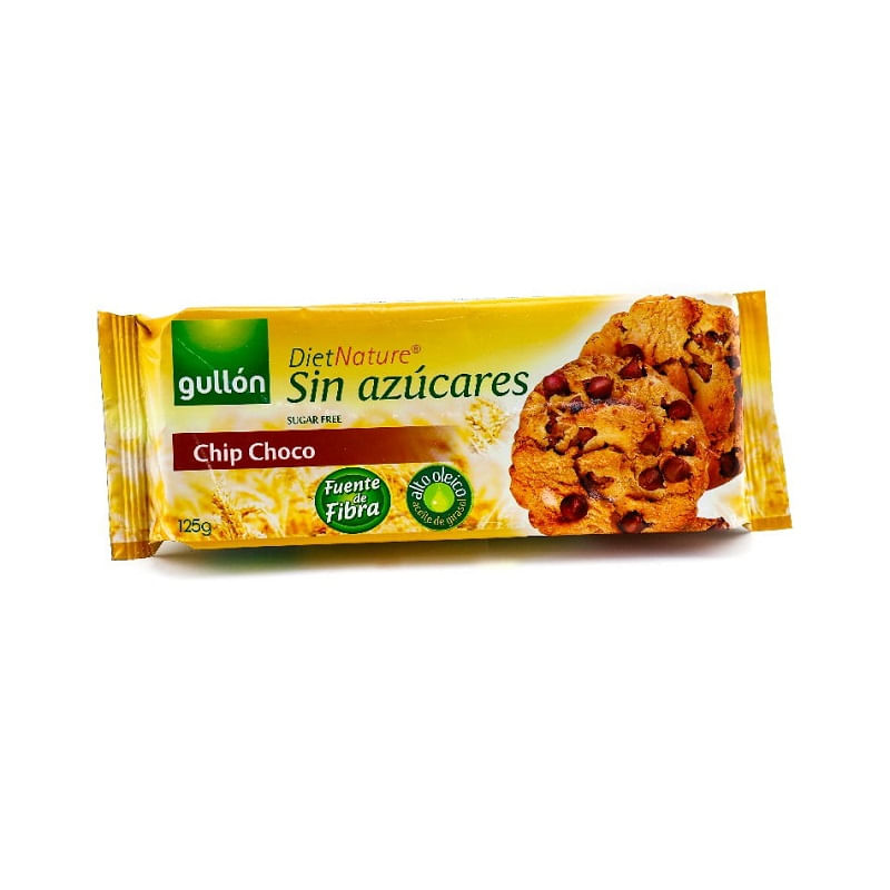 Galleta Integral Gullon Chip Chocolate Dieta x 125 g - Supermercado ...