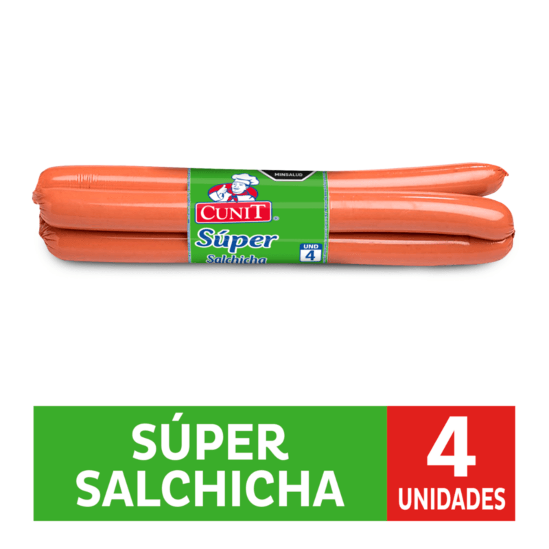 Salchicha Super Cunit x 500 g - Supermercado Megatiendas