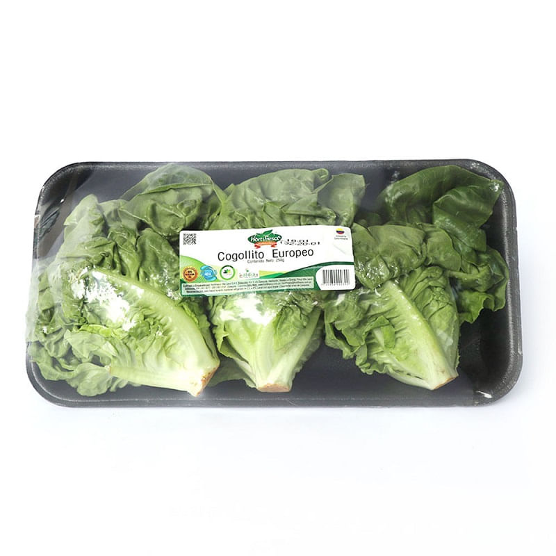 Bandeja Cogollo Europeo Hortifresco x 250 g - Supermercado Megatiendas