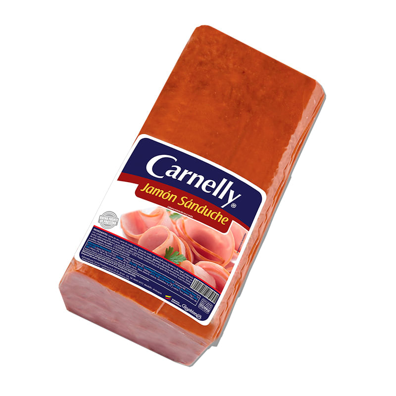 Jamón Carnelly Sánduche x 500 g - Supermercado Megatiendas