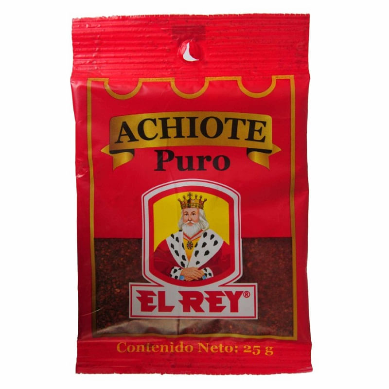 Condimento Achiote El Rey x 30 g - Supermercado Megatiendas