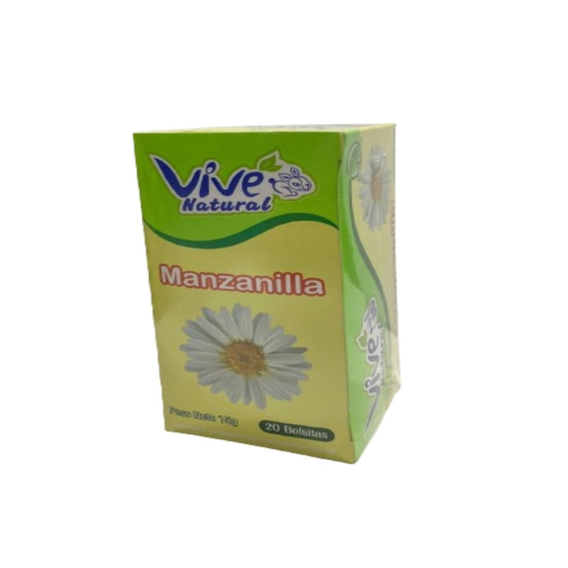 Aromática Vive Natural Manzanilla x 15 g - Supermercado Megatiendas