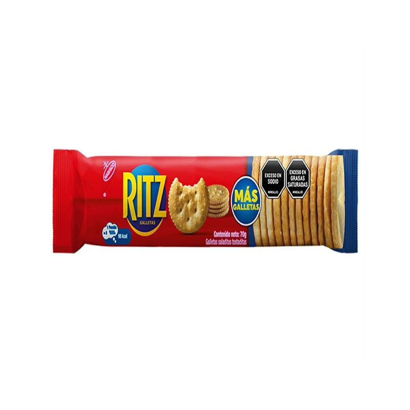 Galletas Saladas Ritz Taco x 70 g - Supermercado Megatiendas