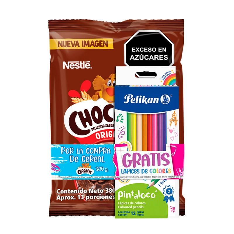 Cereal Chocapic Colores Pelikan x 380 g - Supermercado Megatiendas